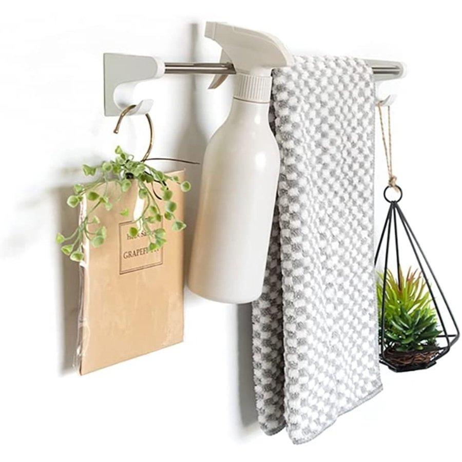 田窪工業 TAKUBO フック付きステンレスタオルバー 粘着タイプ 幅60cm STN-60 : 住宅設備のプロショップDOOON!! - 通販 - Yahoo!ショッピング