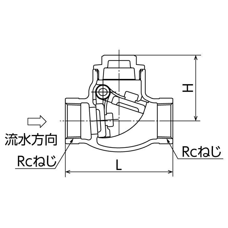 オンダ製作所 ONDA 【SVC2-15】 304 スイングチャッキ1/2 : 住宅設備のプロショップDOOON!! - 通販 - Yahoo!ショッピング
