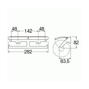 三栄水栓[SANEI]【W3801-D】 ダブルペーパーホルダー アクセサリー ペーパーホルダー : 住宅設備のプロショップDOOON!! - 通販 - Yahoo!ショッピング