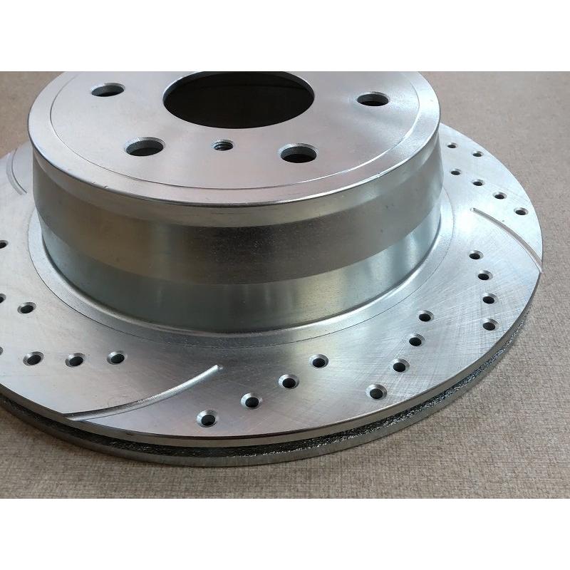 リア 後ろ ドリルド スリット ブレーキローター 左右Set 07-13y エスカレード タホ サバーバン シルバラード アバランチ ユーコン デナリ : アップフィールド - 通販 ...