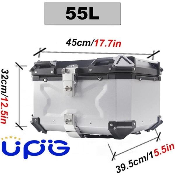 100L 80L 65L 55L 45L 36L 28L リアボックス アルミ製 リアボックス バイク トップケース バイク用 耐久/耐候 : am0219njrp9wjk : UPG ...