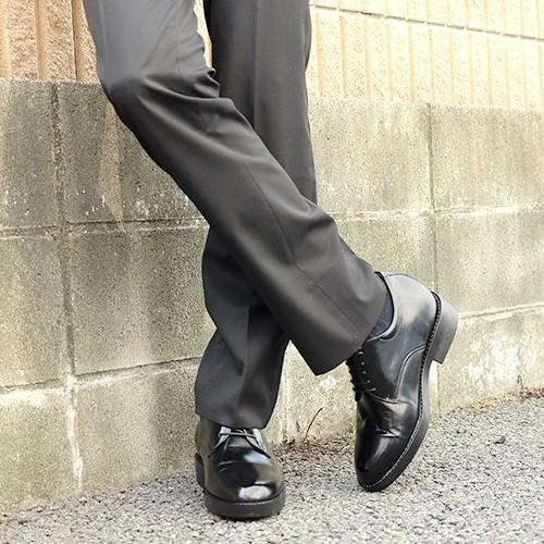 シークレットシューズ ビジネスシューズ 本革 国産 カンガルー革