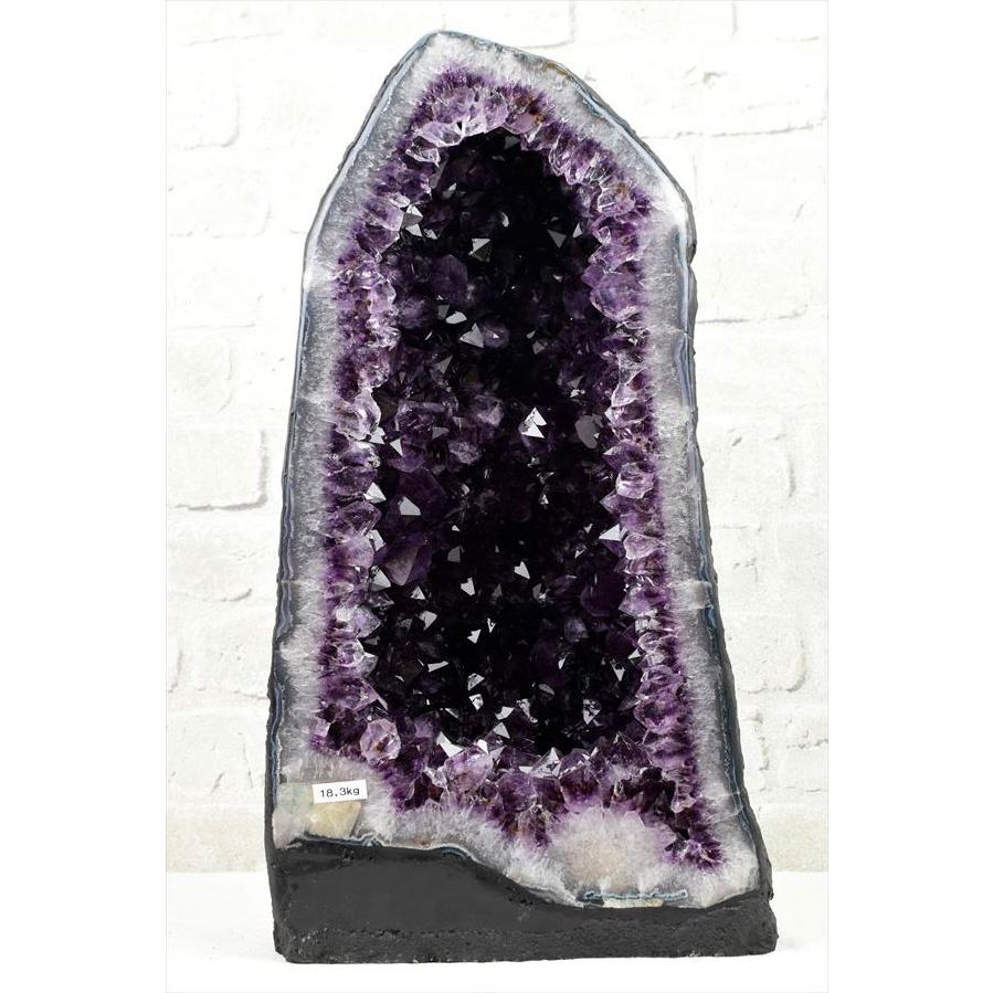 アメジスト ドーム (約18.3kg) カペーラ ジオード ブラジル リオグランデドスル州 アメティスタドスル産 紫水晶 原石 : 厳選天然石専門店 UPSTONE onbir - 通販 ...