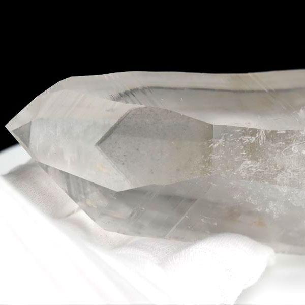 ブラックファントム レムリアンシード クリスタル 単結晶 約687g 原石 ブラジル バイーア州アレグレ産 レムリアンリッジ 幻影水晶 水晶 ...