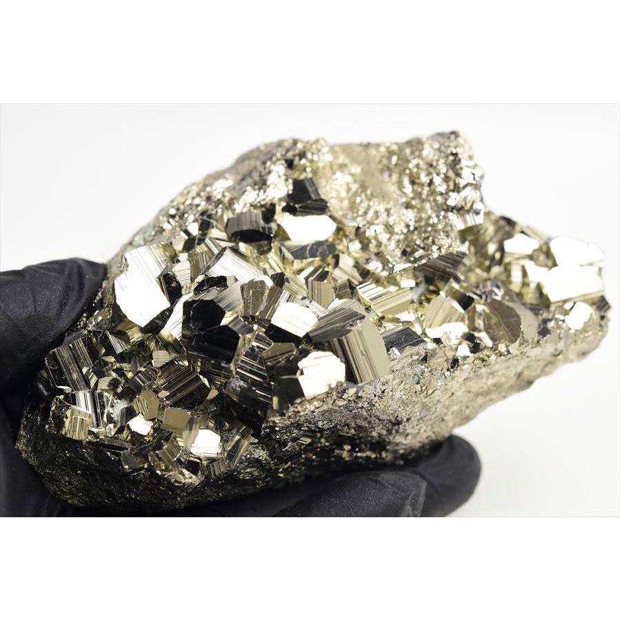 お買い得プライス パイライト 黄鉄鉱 クラスター (約585g) Huanzala ペルー ワンサラ鉱山産 天然石 パワーストーン 群晶 原石 : 厳選天然石専門店 UPSTONE onbir ...
