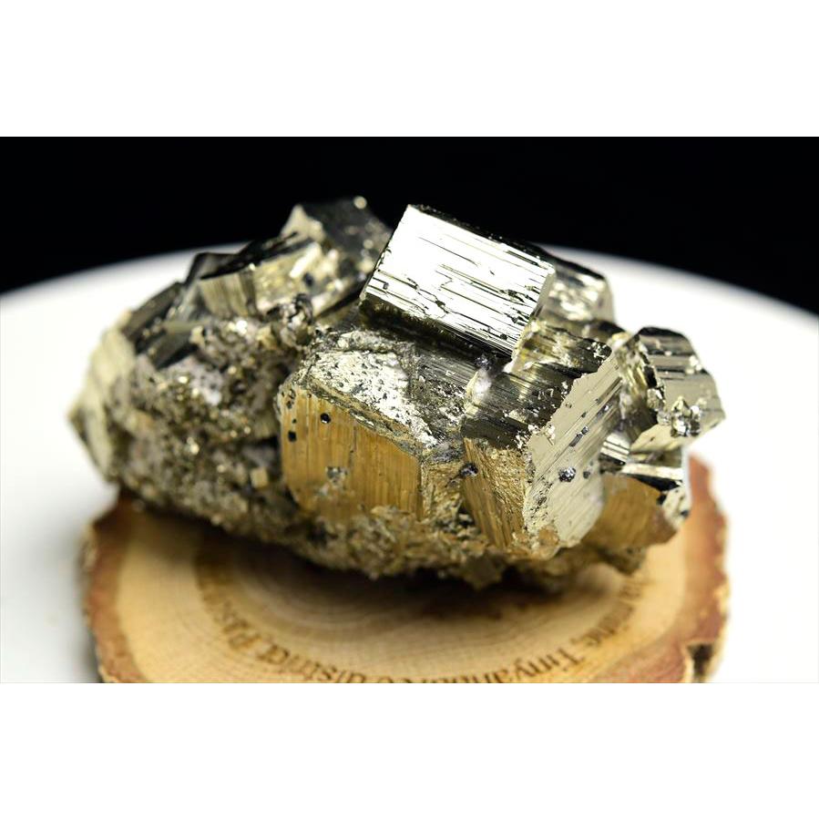 パイライト 黄鉄鉱 (約359g) クラスター ギラギラ結晶 原石 ペルー ラクラカンチャ鉱山産 群晶 キューブ CUBE CUBO Racracancha : 厳選天然石専門店 ...