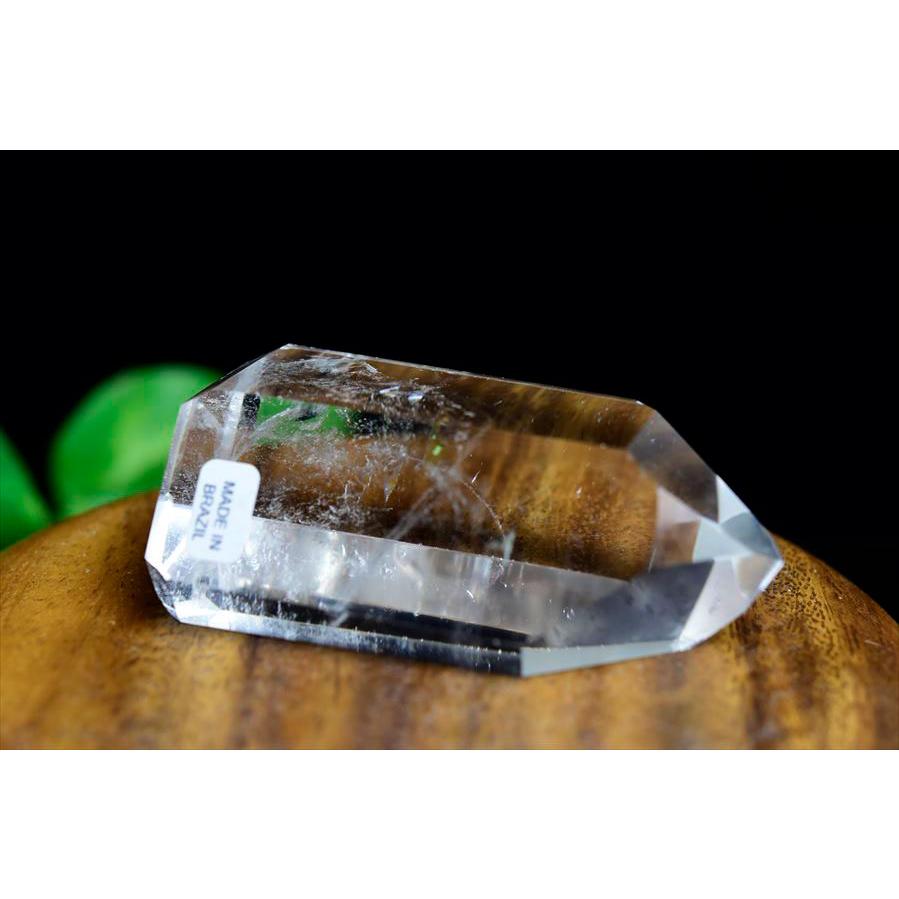 スーパーEXグレード 水晶 ポイント 超透明 (約146.9g) ブラジル ミナスジェライス州 ポンペウ産 天然水晶 置物 天然石 パワー ...