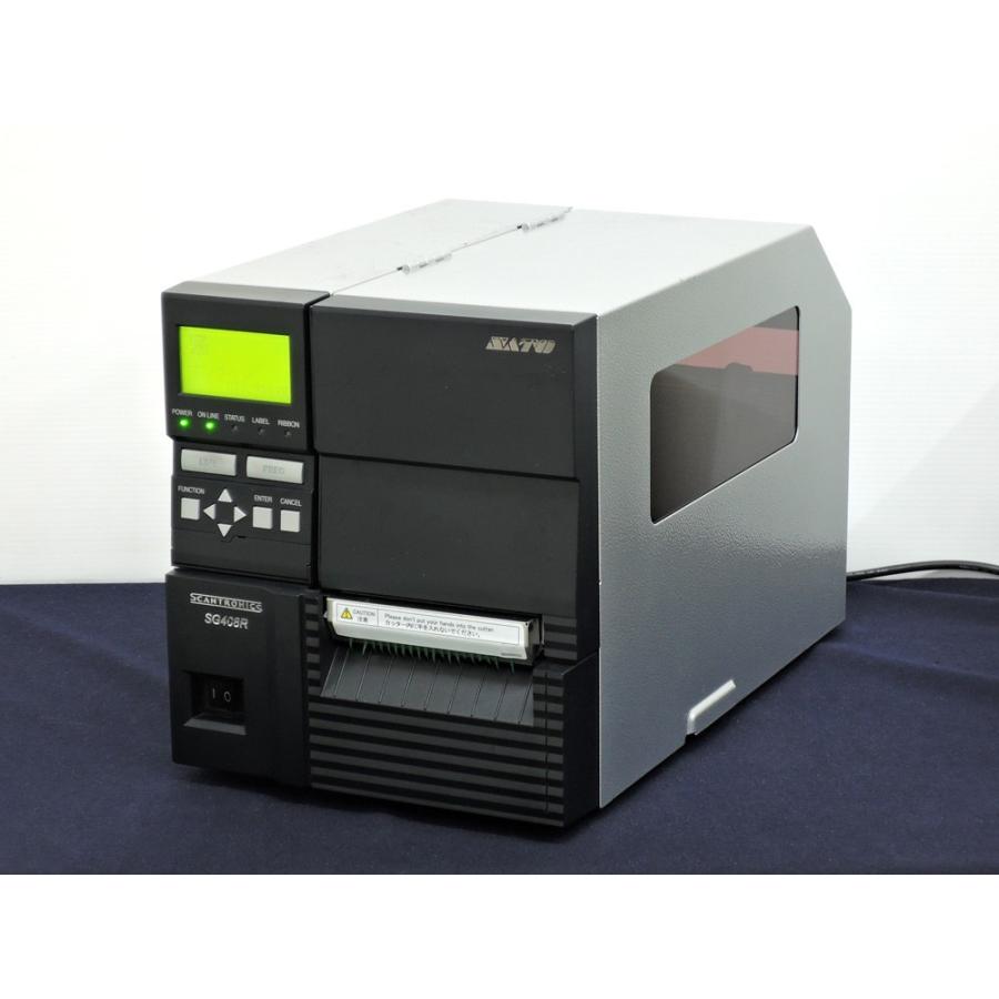 SATO SG408R+CT バーコードラベルプリンタ 【中古】 カッター・LAN搭載 : 株式会社アップテンポ - 通販 - Yahoo!ショッピング