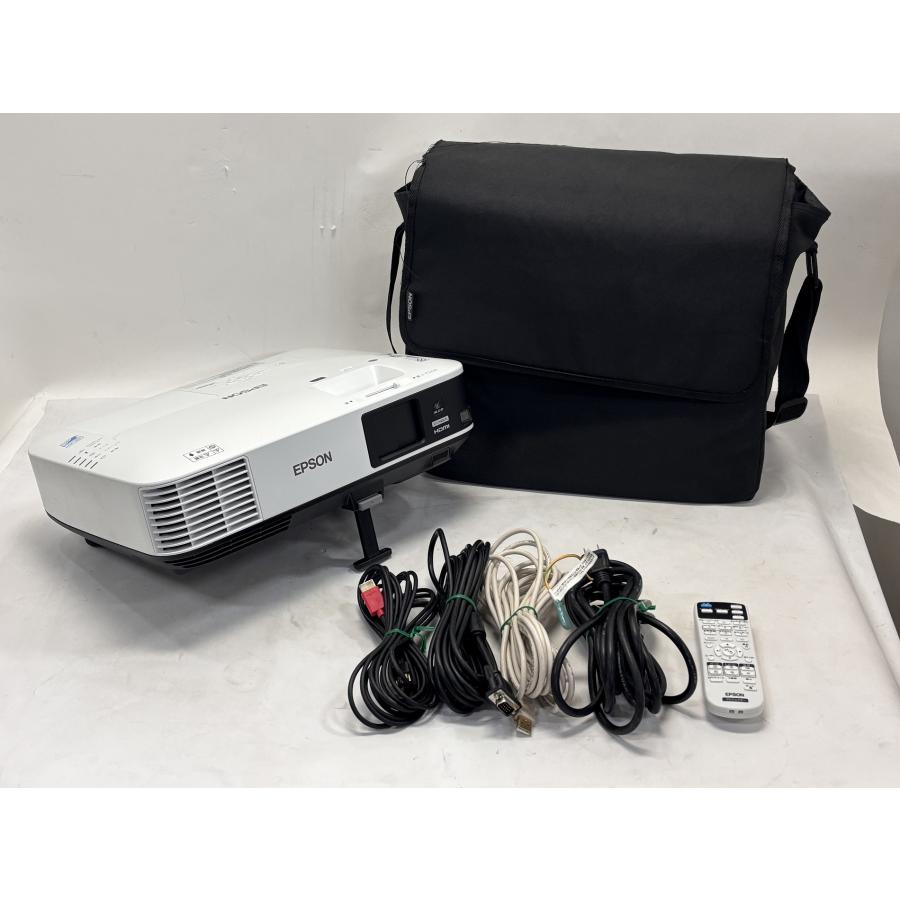 エプソン 【 中古 ・ 良品 】EPSON WXGA（1280×800）5,000lm ビジネスプロジェクター EB-1975W ランプ37 ...