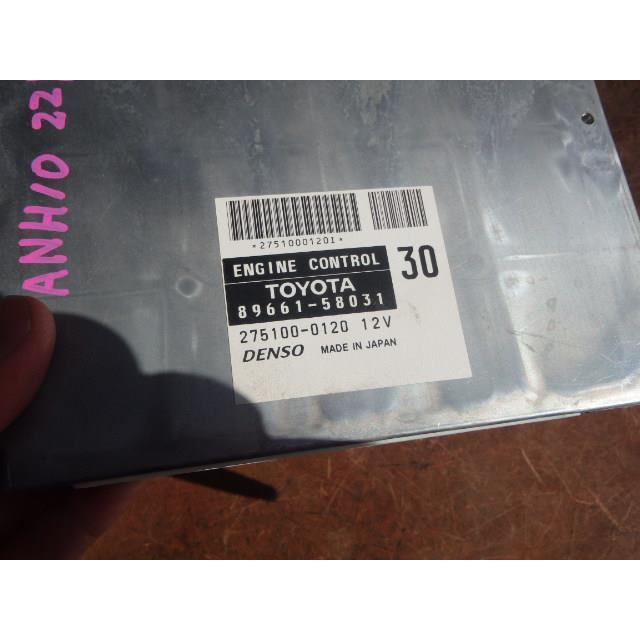 アルファード CBA-ANH10W エンジンコンピューター G AS プレミアム アルカンターラバージョン 8人 2AZ-FE 042 89661-58031 194541 : used ...