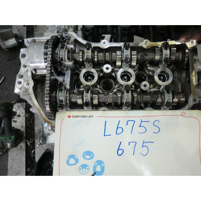 ミラココア DBA-L675S エンジンASSY ココアプラスG KF-VE T19 KF-VE3/走行68408KM/CVT/アイドリングストップ有 211112 : ...