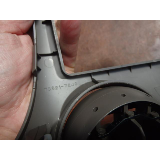 キャロル DBA-HB24S クラスターパネル G2 K6A ZFB 73821-72J0 オーディオパネル/HA24S 211761 ...