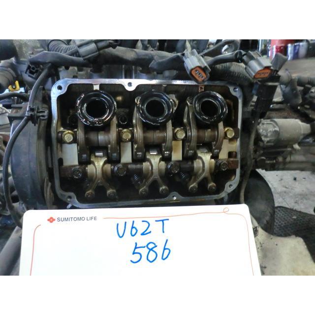 ミニキャブ GBD-U62T エンジンASSY キャブ付シャシPTO 4WD 3G83 W74 GBD-/3G83-E/スラッジなし 215197 : 000021519720100 ...