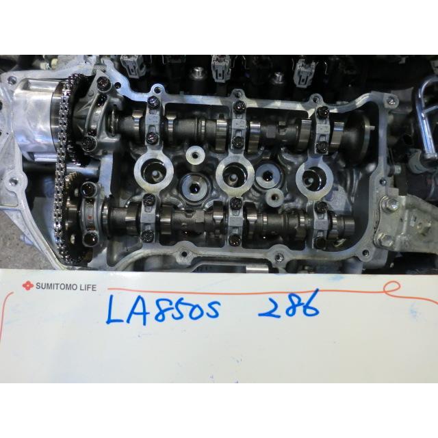 ムーヴ ムーヴキャンバス 5BA-LA850S エンジンASSY ストライプスGターボ KF-VET XL8 KFVET/ターボ車/走行9286KM/圧縮テストOK 217111 : used ...