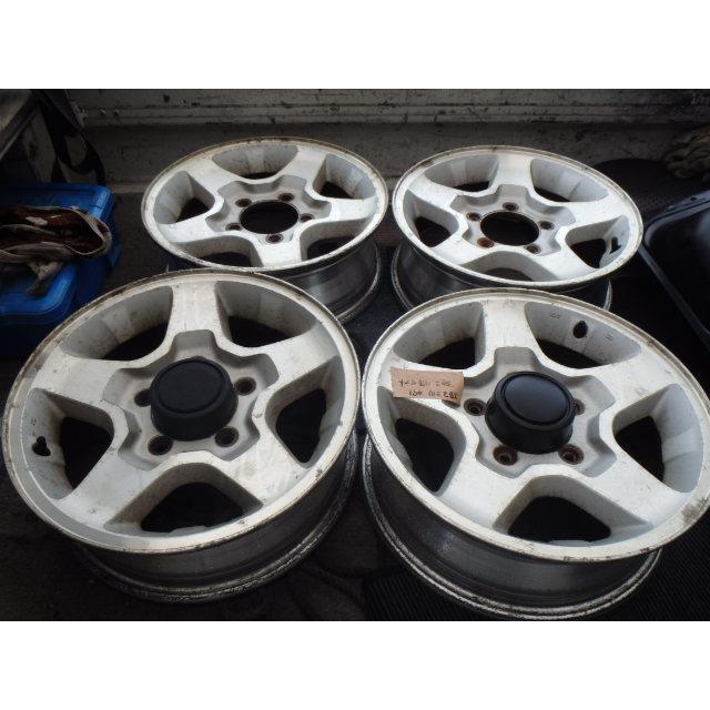 ジムニー GF-JB23W ホイル XC 4WD K6AT 5.5JX16 43200-81810-27S 純正アルミホイル4本セット 218758 : used-part-factory ...