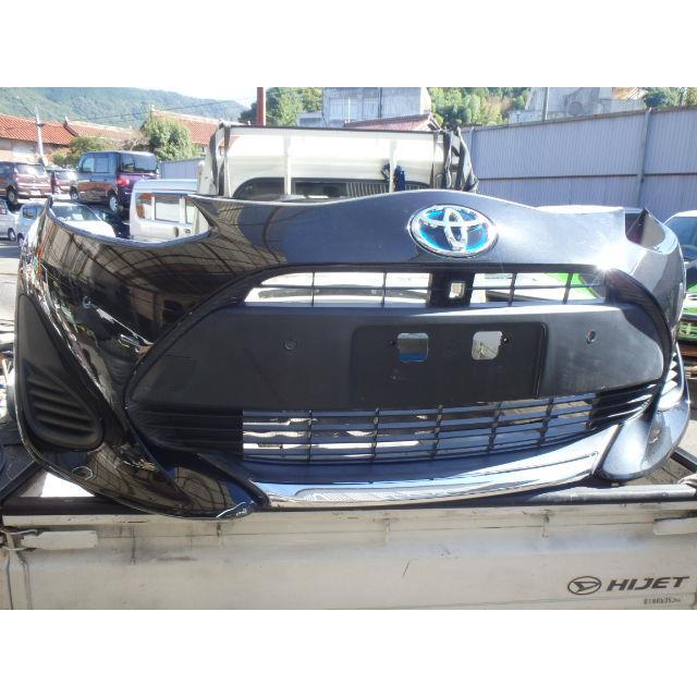 アクア DAA-NHP10 フロントバンパー S 1NZ-FXE 209 53112-52710 52119-52A60-C0 後期/S、L ...