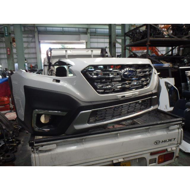 レガシィ 4BA-BT5 フロントバンパー OB リミテッドEX 4WD CB18 K1X 57703AN020W6 パール白系 ...