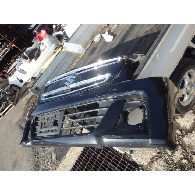 ワゴンR ワゴンR DAA-MH55S フロントバンパー スティングレーハイブリッドX R06A ZJ3 グリル付(71740-63R60-JDY)/ 71711-63R50-ZJ3 ...