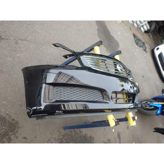 スカイライン（日産） スカイライン DBA-V36 フロントバンパー 250GT VQ25-HR KH3 黒 62022-JK06H ...