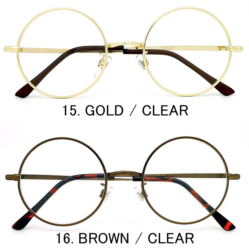 サングラス メンズ レディース おしゃれ 伊達メガネ ラウンド型 薄い色 uvカット ケース付き : upgrowth - 通販 - Yahoo!ショッピング