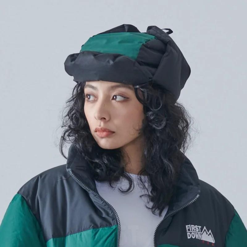 FIRST DOWN ファーストダウン バブルダウンキャップ BUBBLE DOWN CAP 帽子 防寒 秋冬 フリーサイズ ユニセックス カジュアル スポーツ アウトドア ...