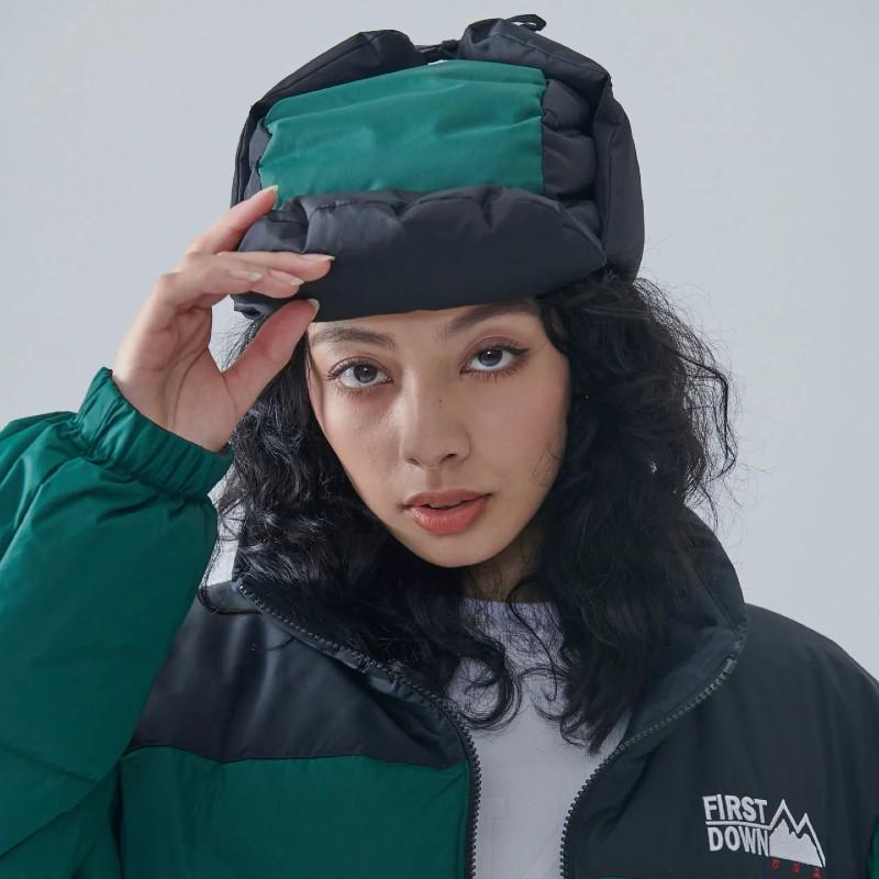 FIRST DOWN ファーストダウン バブルダウンキャップ BUBBLE DOWN CAP 帽子 防寒 秋冬 フリーサイズ ユニセックス カジュアル スポーツ アウトドア ...