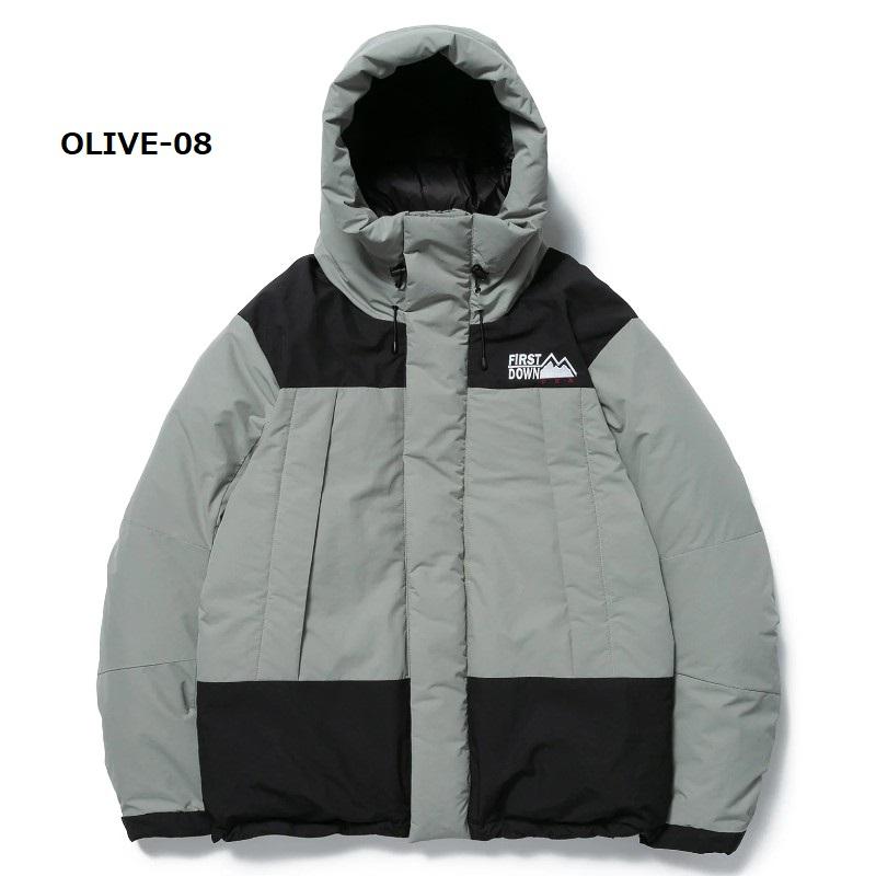 FIRST DOWN ファーストダウン ラップダウンパーカー WRAP DOWN PARKA DICROS MAURI アウター ジャケット 防寒 冬 ユニセックス カジュアル スポーツ ...