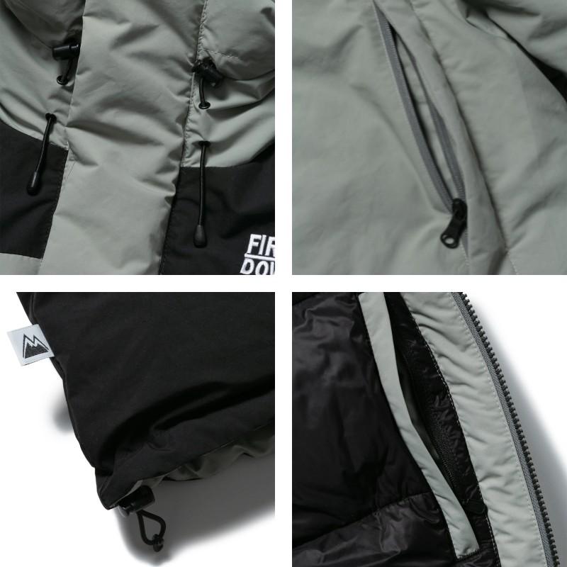 FIRST DOWN ファーストダウン ラップダウンパーカー WRAP DOWN PARKA DICROS MAURI アウター ジャケット 防寒 冬 ユニセックス カジュアル スポーツ ...