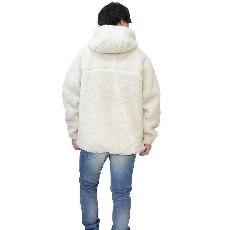 FIRST DOWN ファーストダウン BOA PARKA ボア パーカー メンズ フーディー レディース ユニセックス 防寒 秋冬 ブラック ホワイト チャコール : UPPER GATE ...