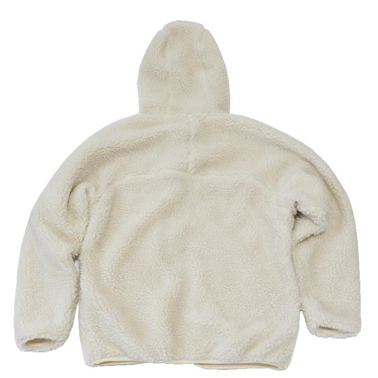 FIRST DOWN ファーストダウン BOA PARKA ボア パーカー メンズ フーディー レディース ユニセックス 防寒 秋冬 ブラック ホワイト チャコール : UPPER GATE ...