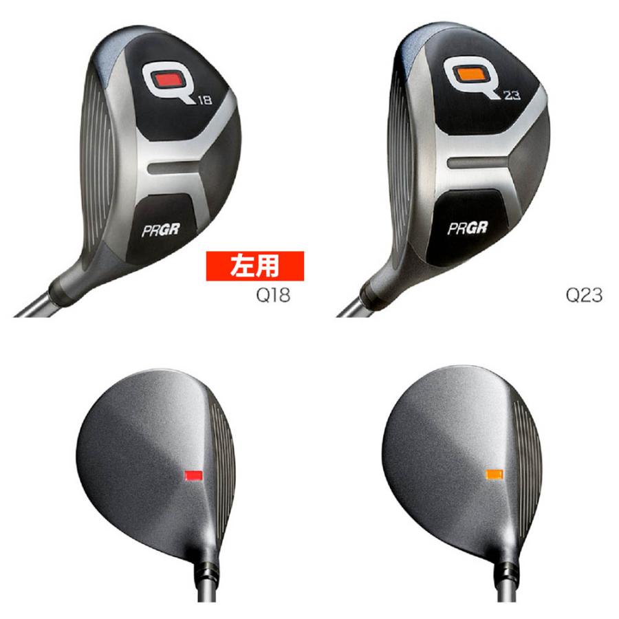 PRGR Qシリーズ Q18 Q23 左用 ラフ 傾斜 バンカーも攻略 オールラウンドソール搭載 低重心設計 初心者 上級者 扱いやすい ユーティリティクラブ : UPSIDE GOLF ...