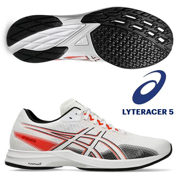 ASICS 即納可★ 【asics】アシックス ランニングシューズ ライトレーサー 5 LYTERACER 1011B903 101 : アップステアーズ - 通販 - Yahoo!ショッピング