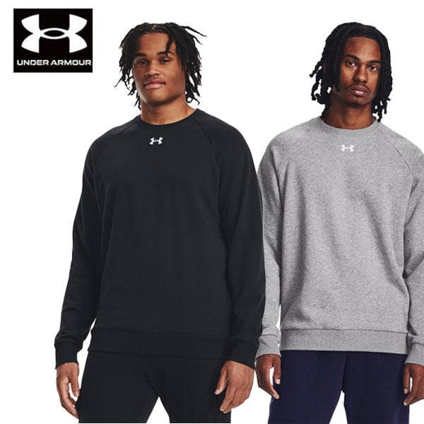 UNDER ARMOUR（アンダーアーマー） 即納可★ UAライバルフリース クルー メンズ スウェット トレーナー 1379755 ...