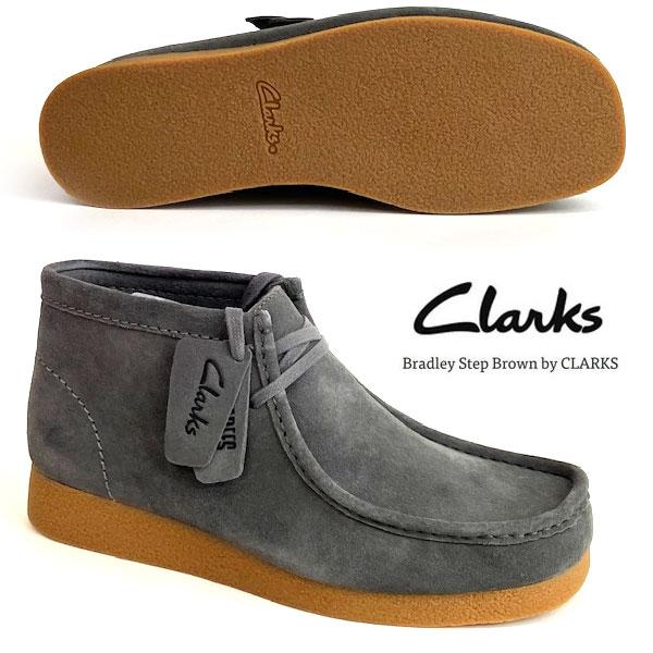 Clarks 即納可☆【Clarks】クラークス WallabeeEVO Bt Grey Suede ワラビーブーツ グレースエード 26174938 : アップステアーズ - 通販 ...
