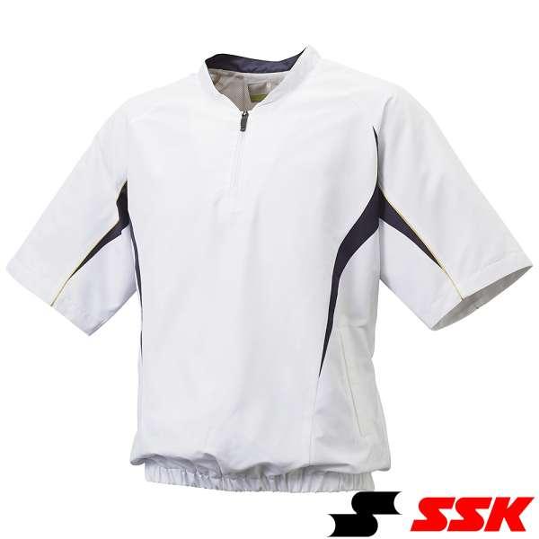 エスエスケイ（スポーツ用品） ＜エスエスケイ＞ SSK ハーフZIP半袖裏メッシュプレジャン BWP2411H (1070) : アップステアーズ - 通販 - Yahoo!ショッピング