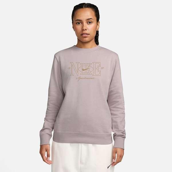 NIKE（ナイキ） メール便発送 ＜ナイキ＞ NIKE W NSW CLUB PO CREW SHINE FV8057 (019) : アップ ...