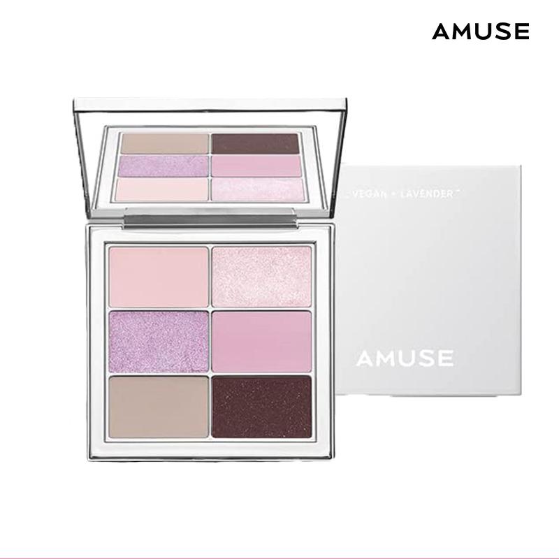 AMUSE アミューズ アイ ヴィーガン シアー パレット 04 SHEER LAVENDER アイパレット アイシャドウ ブルべ 透明グリッター 韓国コスメ 国内発送 : upsuke ...