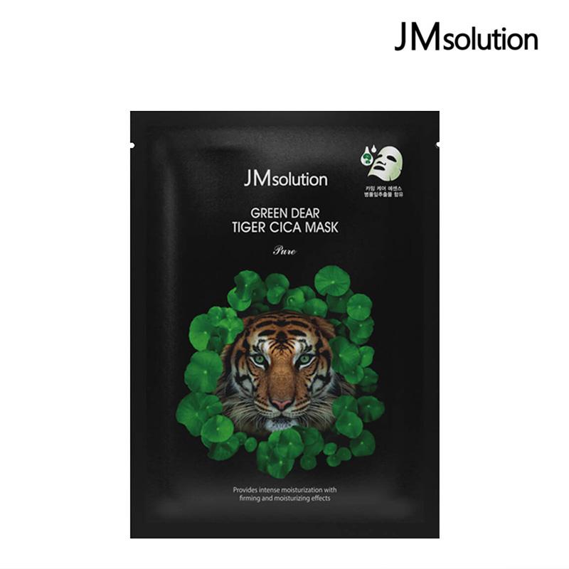 【お試し1枚】JM solution JMソリューション グリーンディアタイガーシカマスクピュア 30ml パック スキンケア シカ 鎮静 韓国コスメ 正規品 国内発送 : upsuke ...