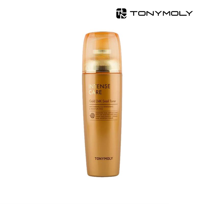 TONYMOLY トニーモリー インテンスケアゴールド24Kスネイルトナー 140ml 化粧水 トナー スキンケア 保湿 韓国コスメ 正規品 国内発送 : upsuke - 通販 ...