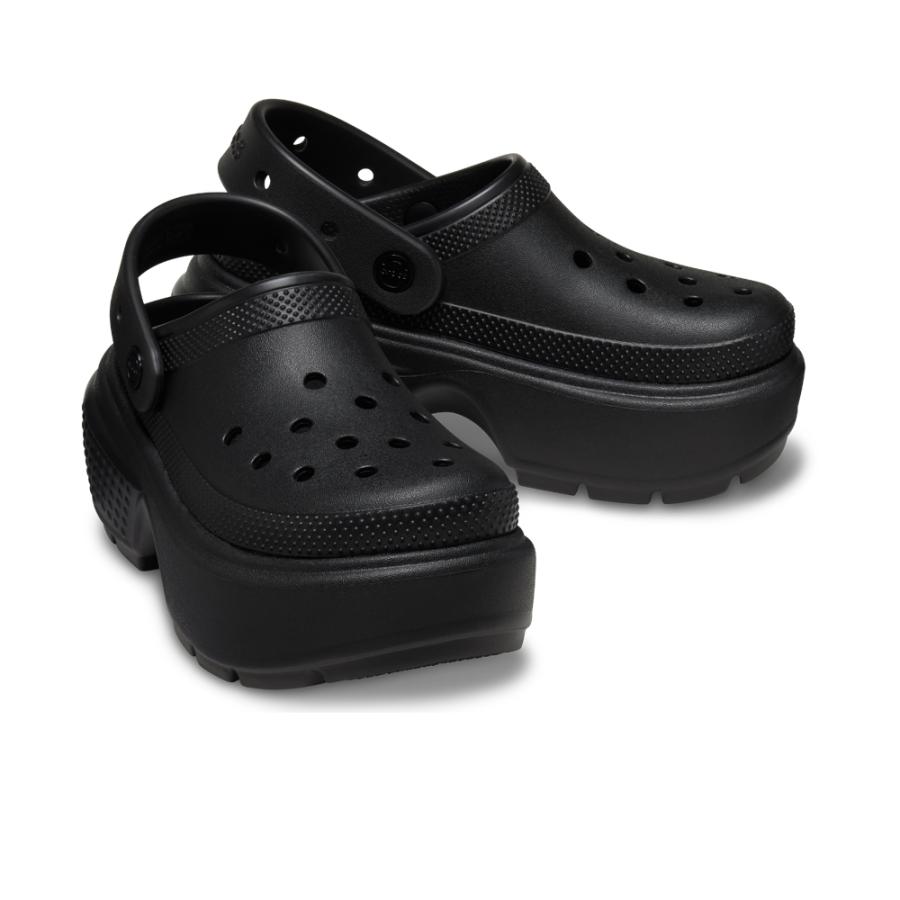 crocs クロックス ストンプ クロッグ STOMP CLOG 209347-001 BLACK : UPTOWN Deluxe - 通販 ...