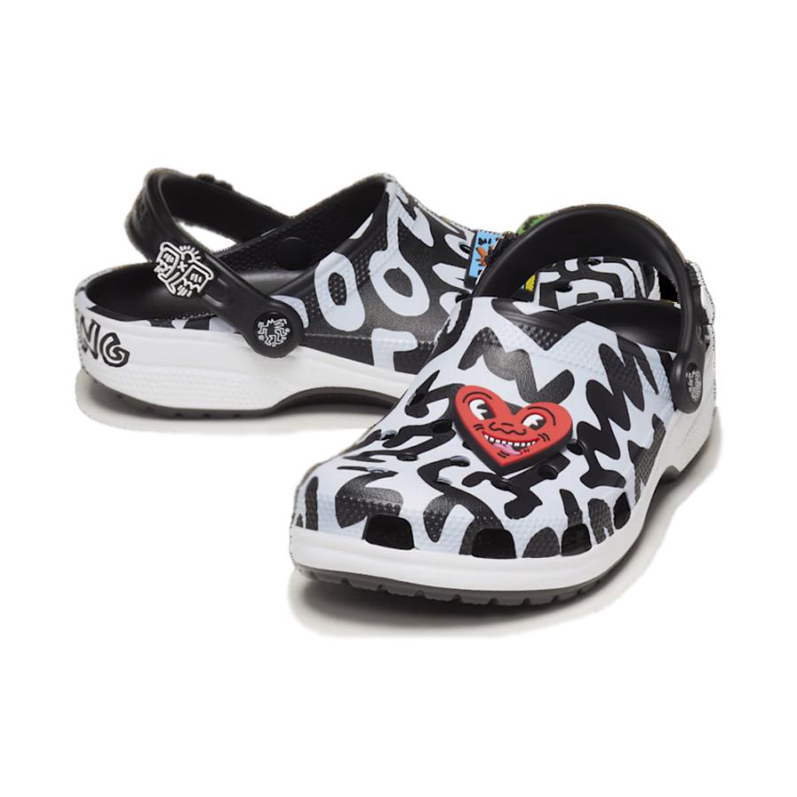 crocs クロックス へリング クラシック クロッグ Crocs HARING CLASSIC CLOG 209488-001 ...