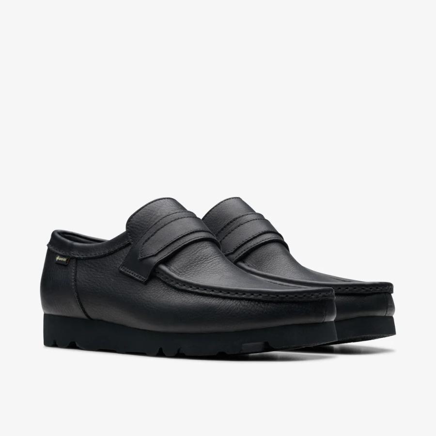 Clarks Originals クラークス WallaLoaferGTX Black Leather 26178185 : UPTOWN Deluxe - 通販 - Yahoo!ショッピング
