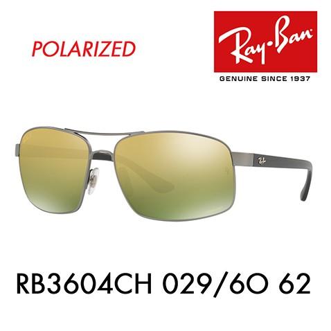Ray-Ban レイバン サングラス RB3604CH 029/6O 62 クロマンス テック 偏光 スクエア ダブルブリッジ ...