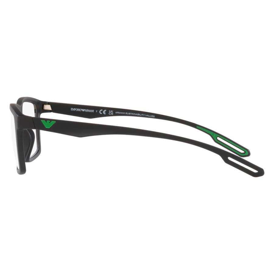 EMPORIO ARMANI エンポリオアルマーニ EA4189U 50011W 55 伊達 メガネ 眼鏡 サングラス スクエア クリップオン ...