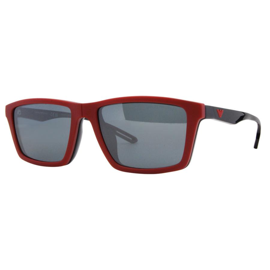 EMPORIO ARMANI エンポリオアルマーニ EA4189U 50171W 55 伊達 メガネ 眼鏡 サングラス スクエア クリップオン ...