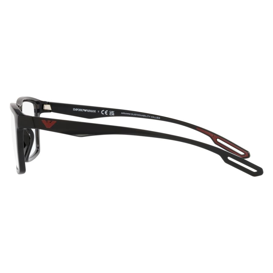 EMPORIO ARMANI エンポリオアルマーニ EA4189U 50171W 55 伊達 メガネ 眼鏡 サングラス スクエア クリップオン ...