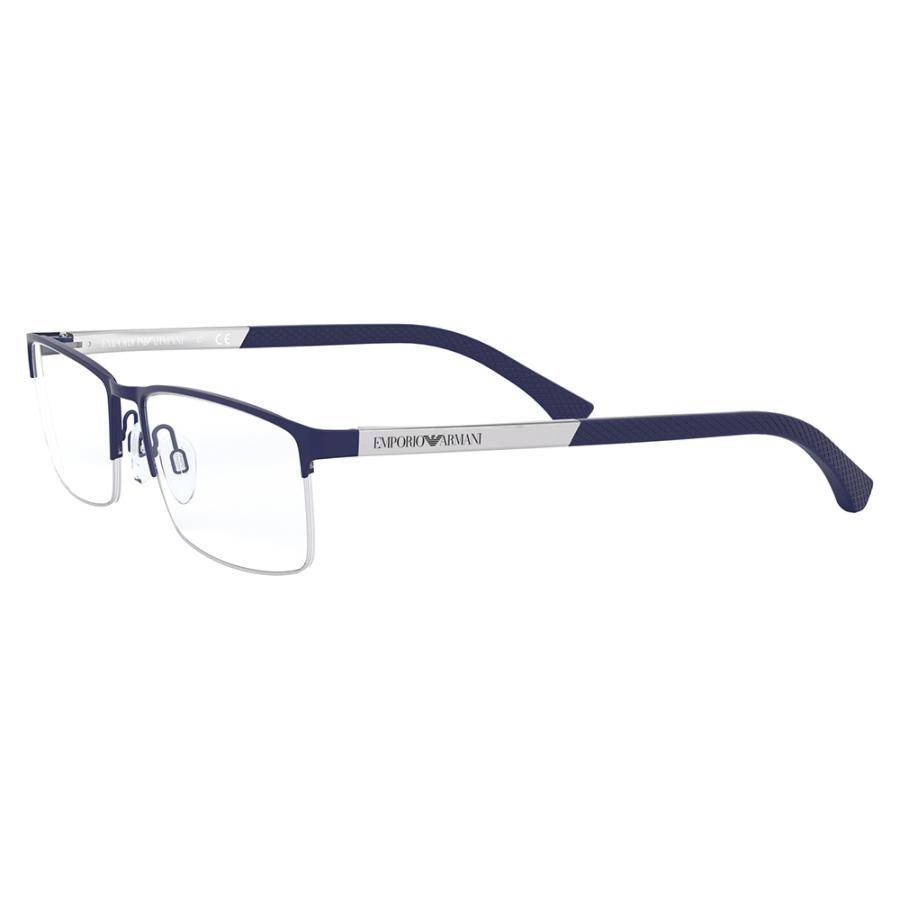 EMPORIO ARMANI エンポリオアルマーニ EA1041 3131 57 伊達 メガネ 眼鏡 ナイロール スクエア ...