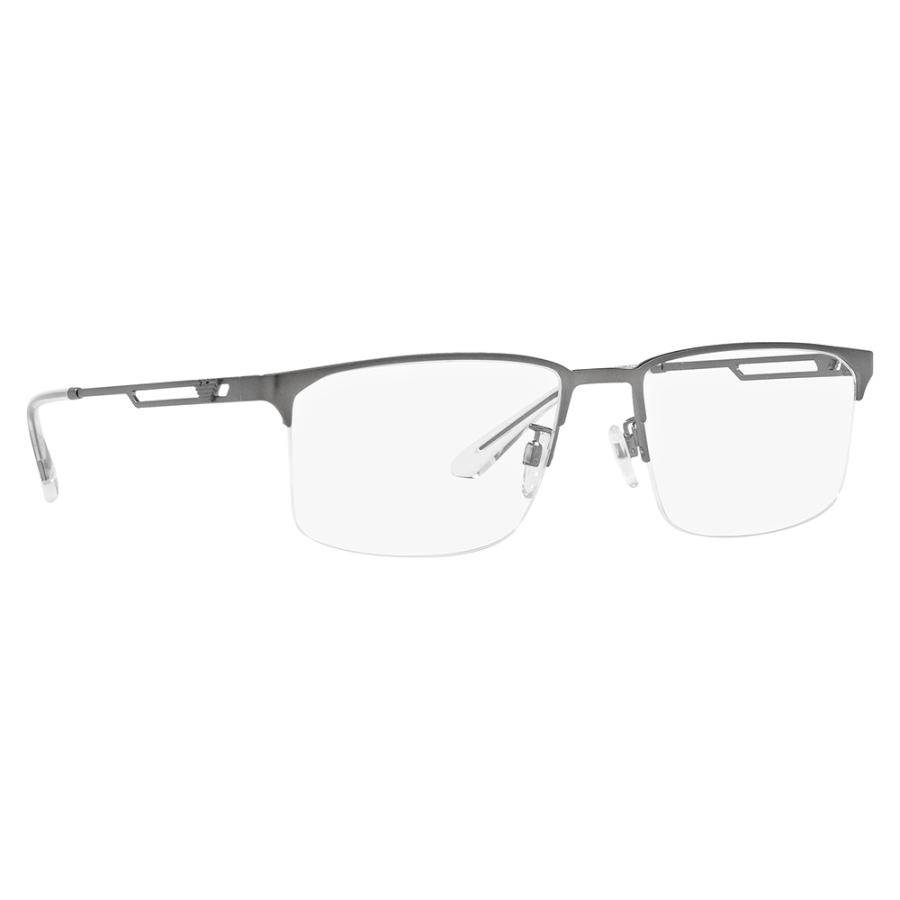 EMPORIO ARMANI エンポリオアルマーニ EA1143 3003 55 伊達 メガネ 眼鏡 スクエア メンズ ナイロール : ワッツ ...