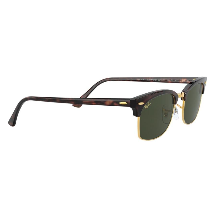 Ray-Ban レイバン サングラス 純正レンズ対応 RB3916 130431 52 クラブマスター CLUBMASTER SQUARE ...