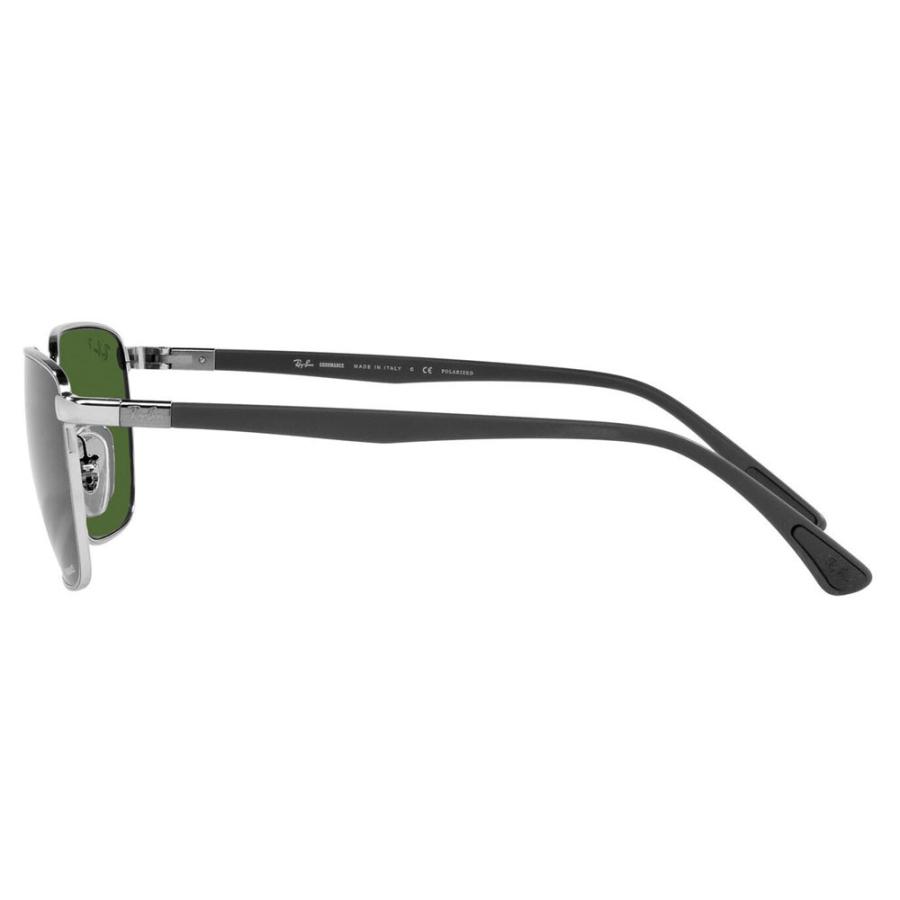 Ray-Ban（レイバン） アウトレット サングラス RB3684CH 003/P1 58 クロマンス CHROMANCE スクエア メタル ...